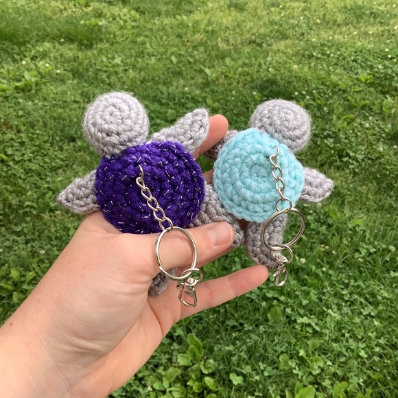 Other | Sea Turtle Key Chain Hand Crochet Amigurumi Hand Made Cochet ...